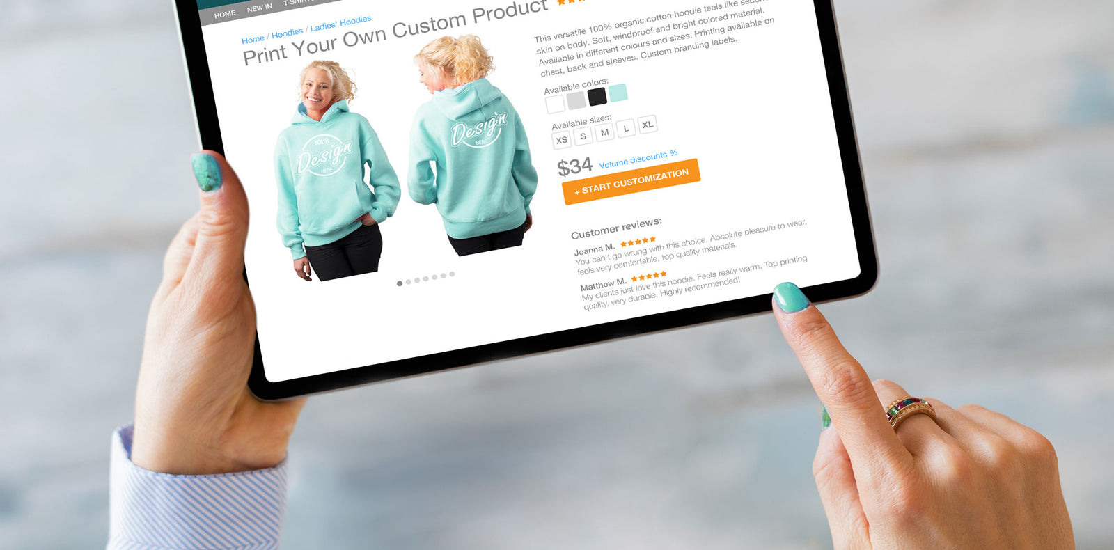Custom Online Stores — Crown Promotions